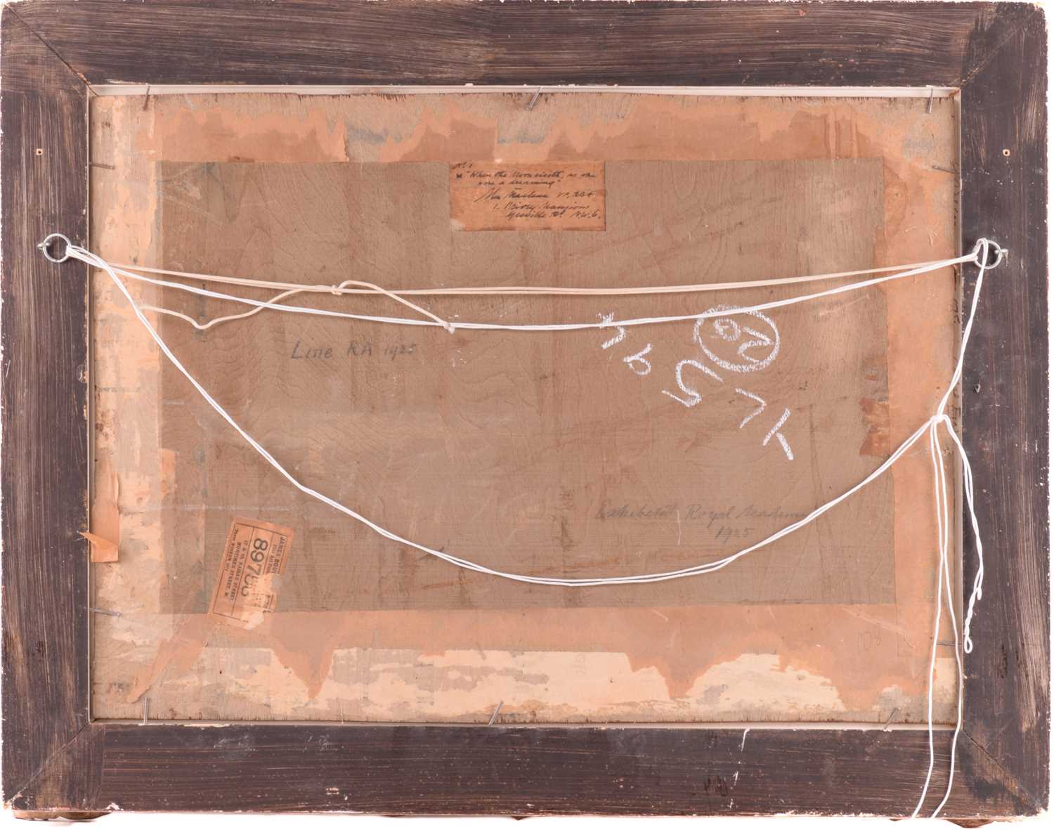 Lot 59 - Alexander Maclean (1867-1940), 'When the Moon