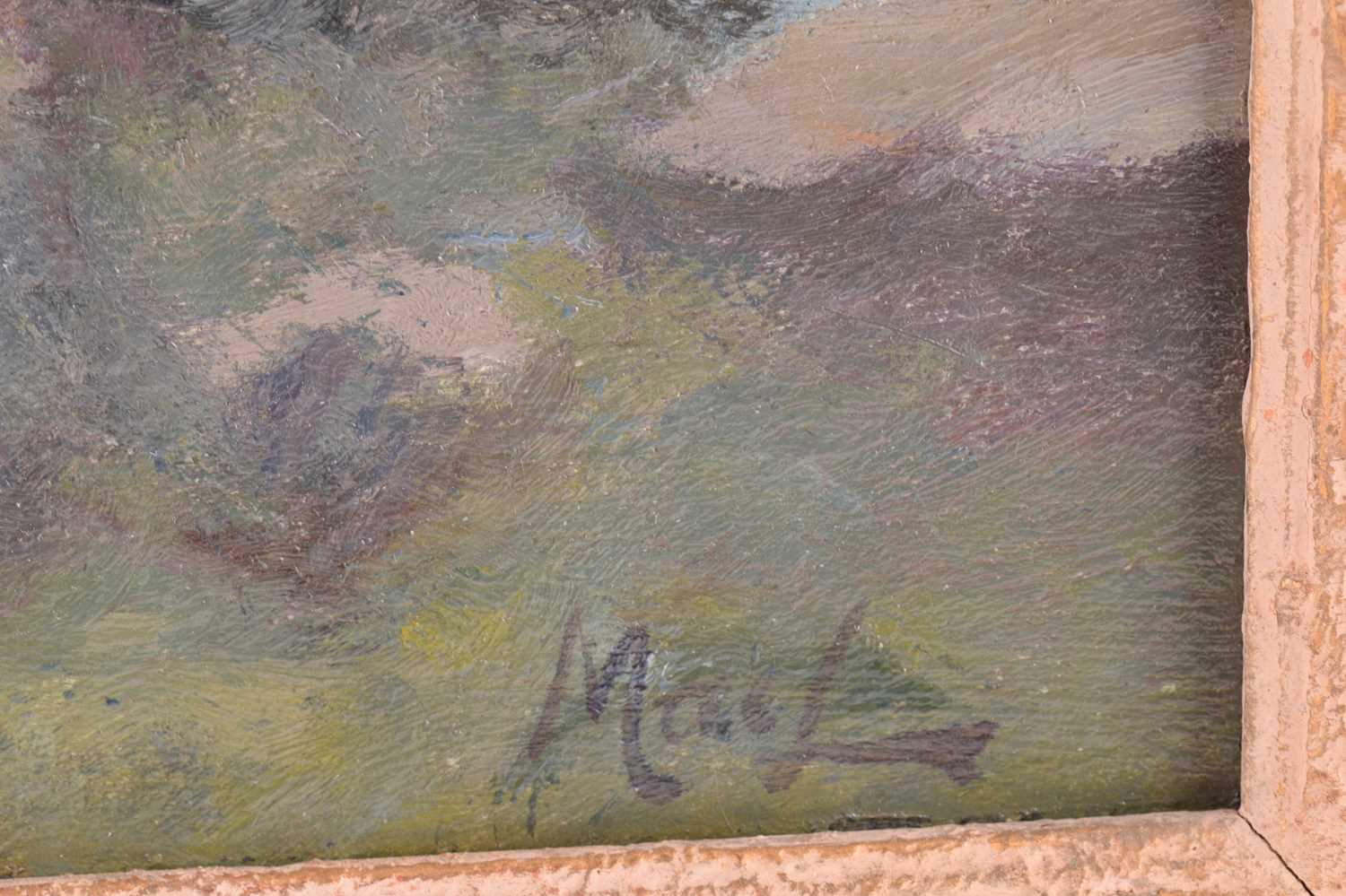 Lot 59 - Alexander Maclean (1867-1940), 'When the Moon