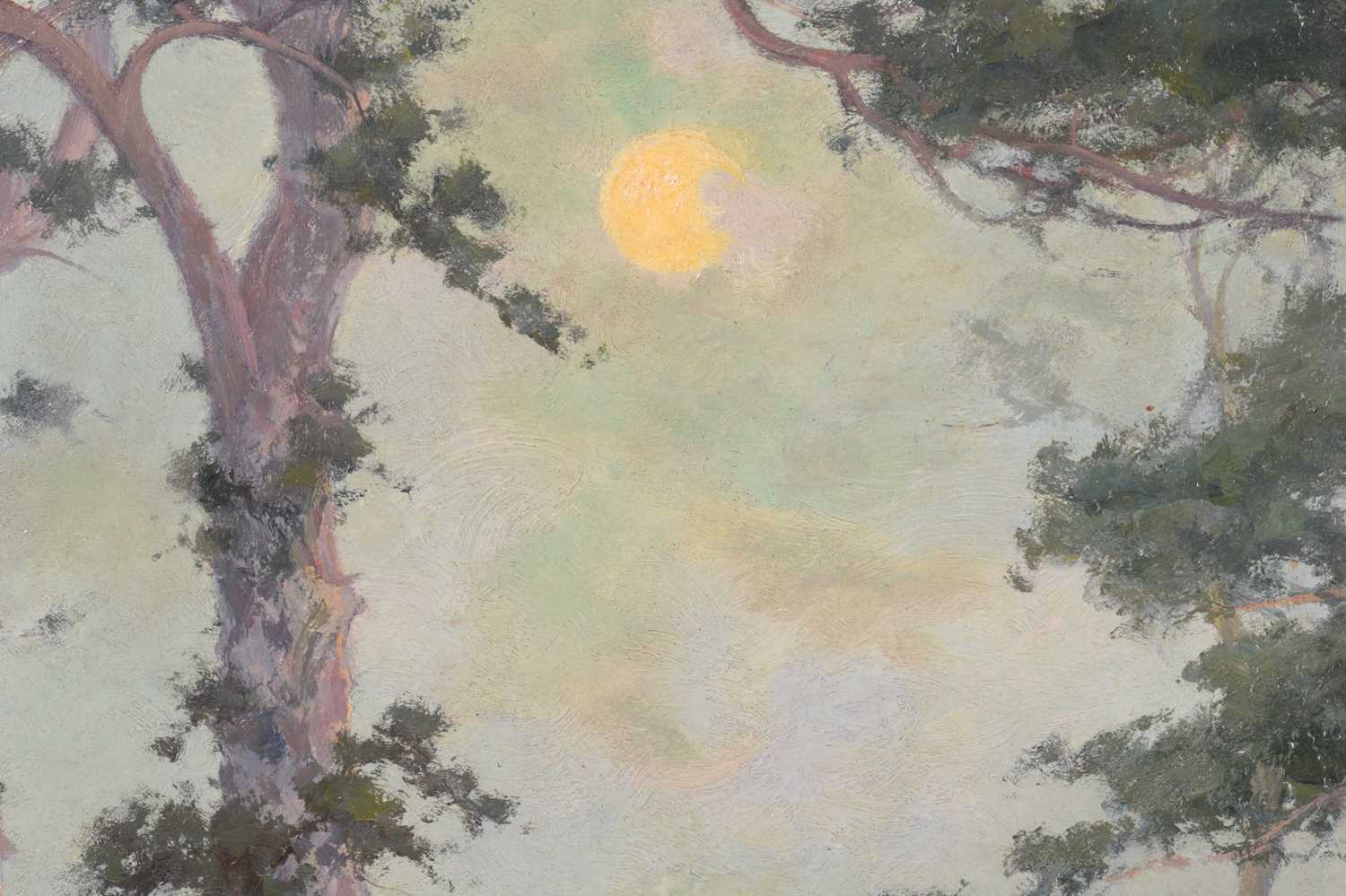 Lot 59 - Alexander Maclean (1867-1940), 'When the Moon