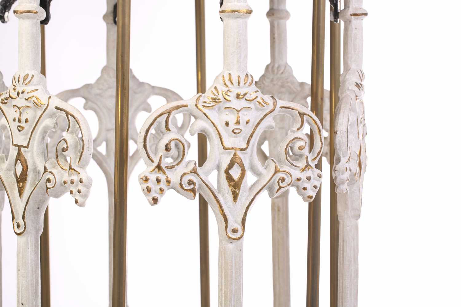 Lot 221 - A large and impressive bell stand, housing a