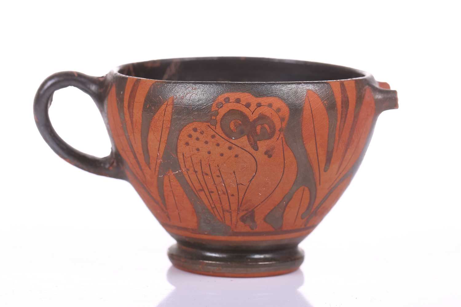 Lot 230 - An Athenian-style ritual cup, 4th century BC