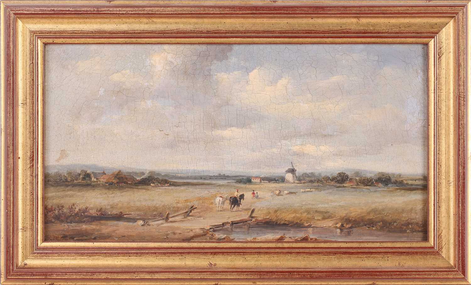 Lot 244 - Alfred Vickers (1786 - 1868), landscape with