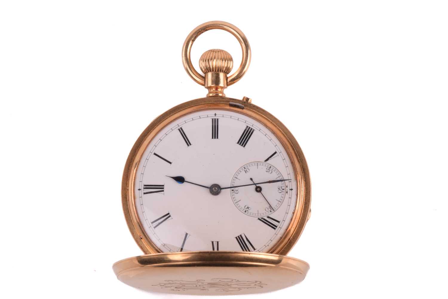 Lot 382 - An 18ct gold Barwise London full hunter
