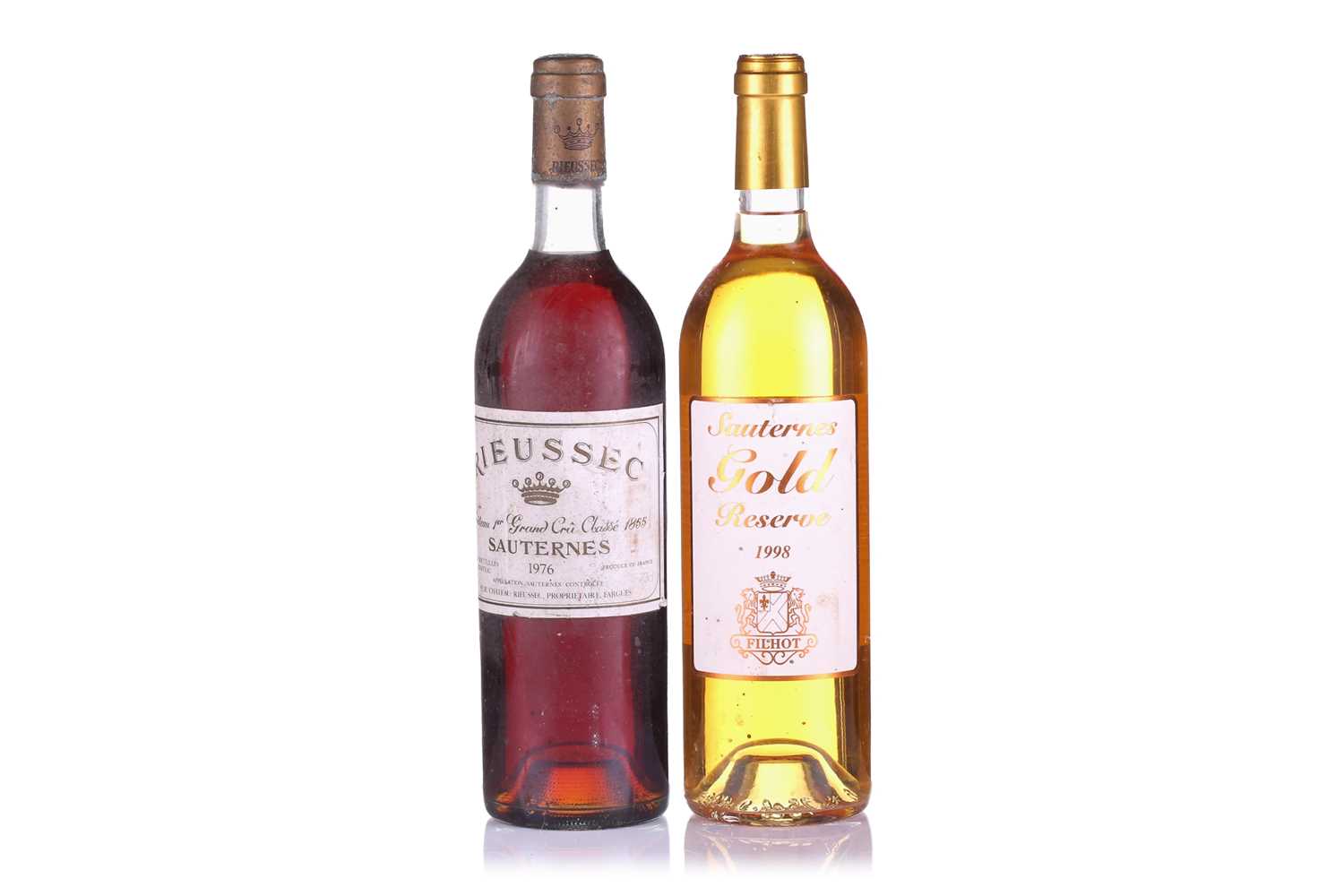 Lot 50 - Two bottles of Sauternes sweet white wine, Lot 50 - Two bottles of Sauternes sweet white wine,