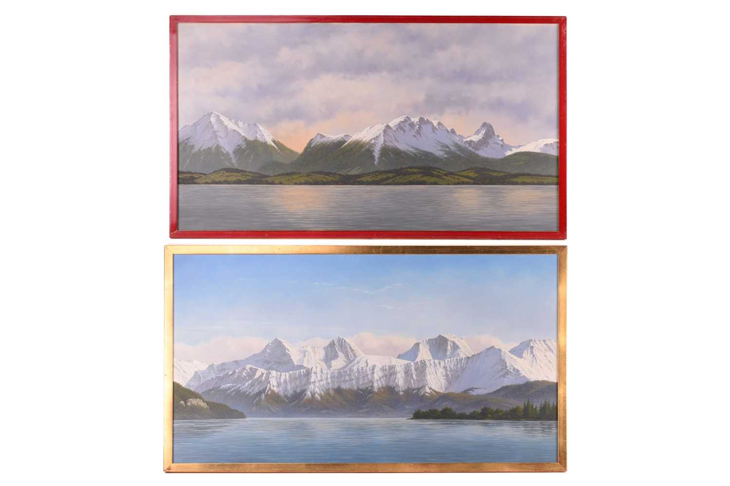 Lot 46 - Simon Harling (b.1950), Two views of Swiss