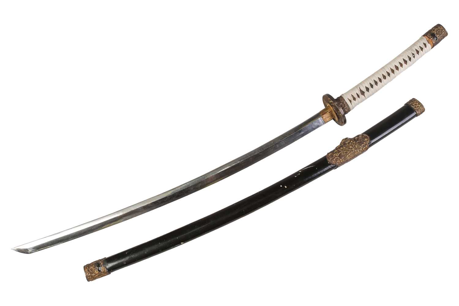 Lot 231 - A Japanese Tachi and saya, Taisho or later,