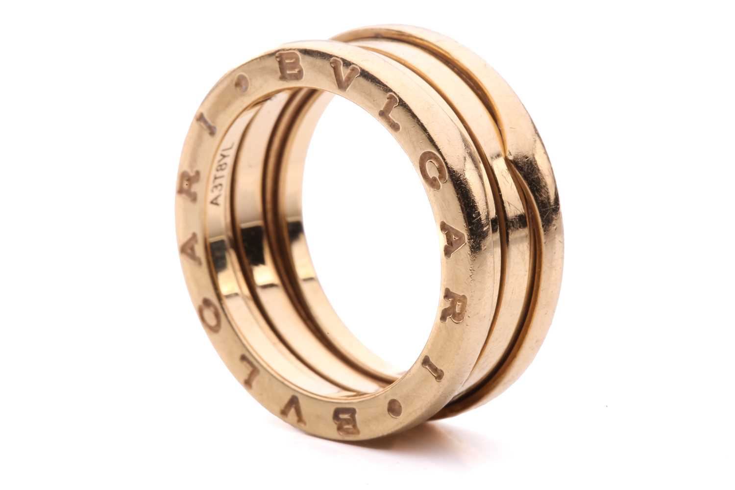 Lot 83 - Bulgari - B.zero1 ring in yellow metal,