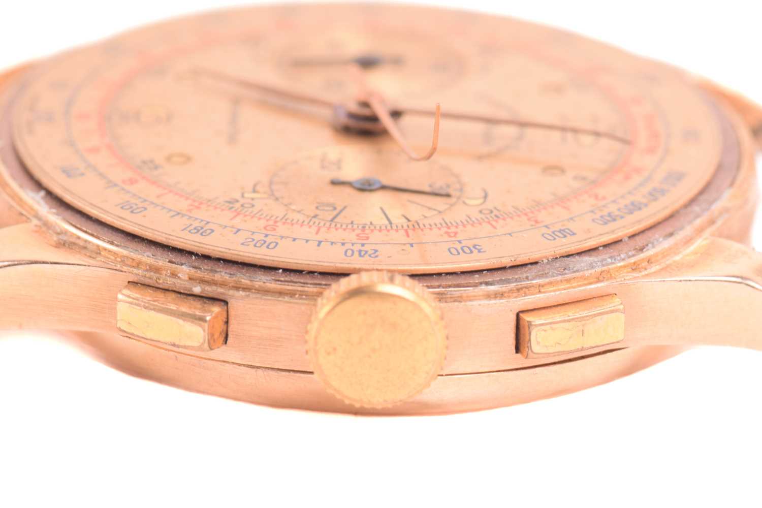 Lot 399 - A Chronographe Suisse 17 Rubis watch,