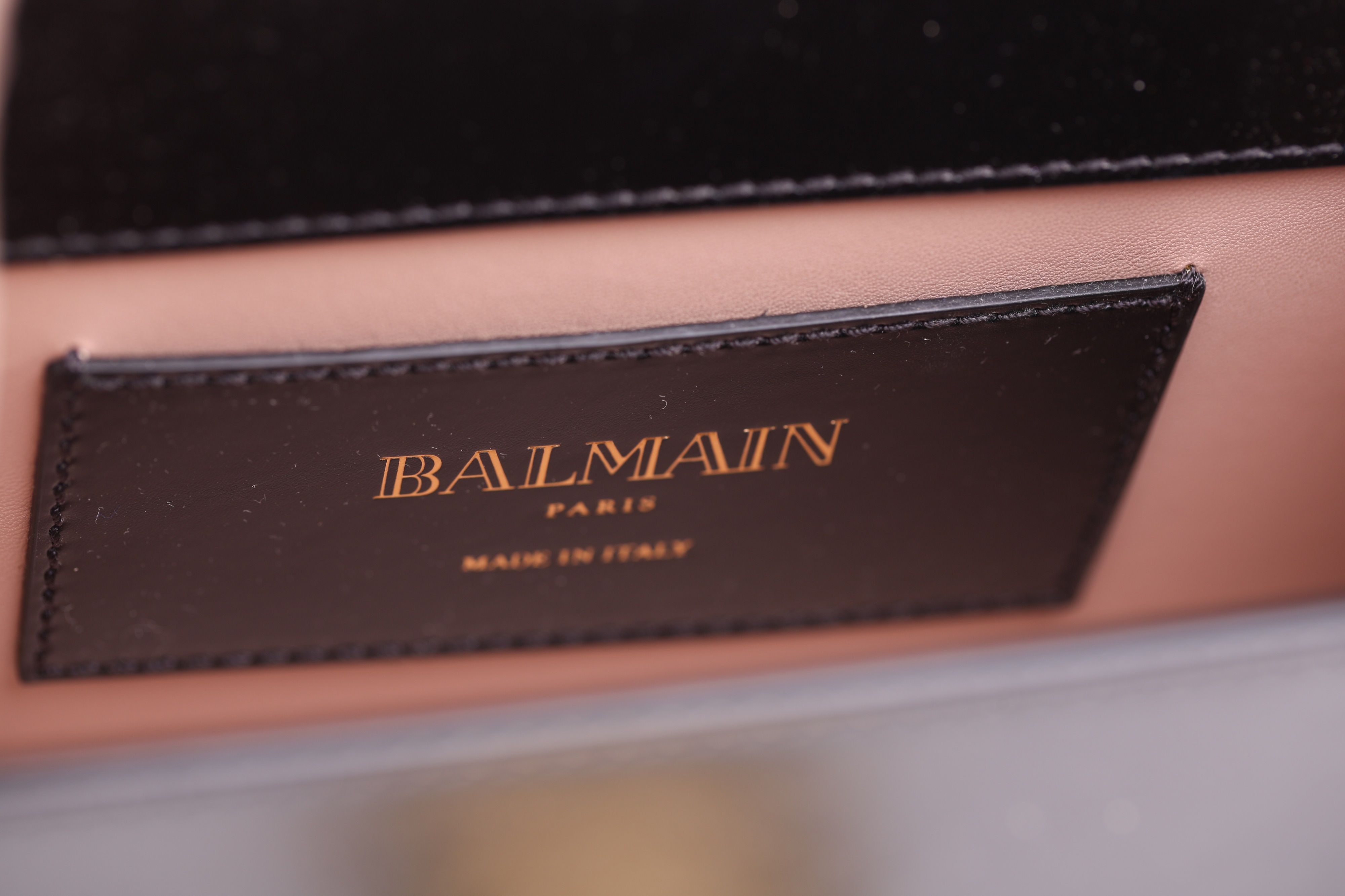 Lot 45 - Balmain - 'Bbox' shoulder bag in black