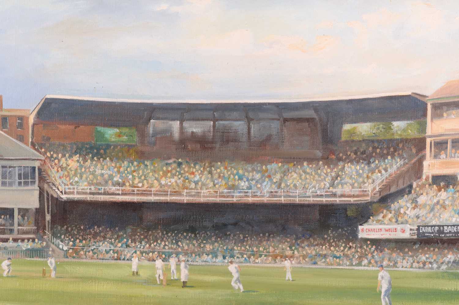 Lot 41 - Alan Fearnley (b.1942), The Centenary Test