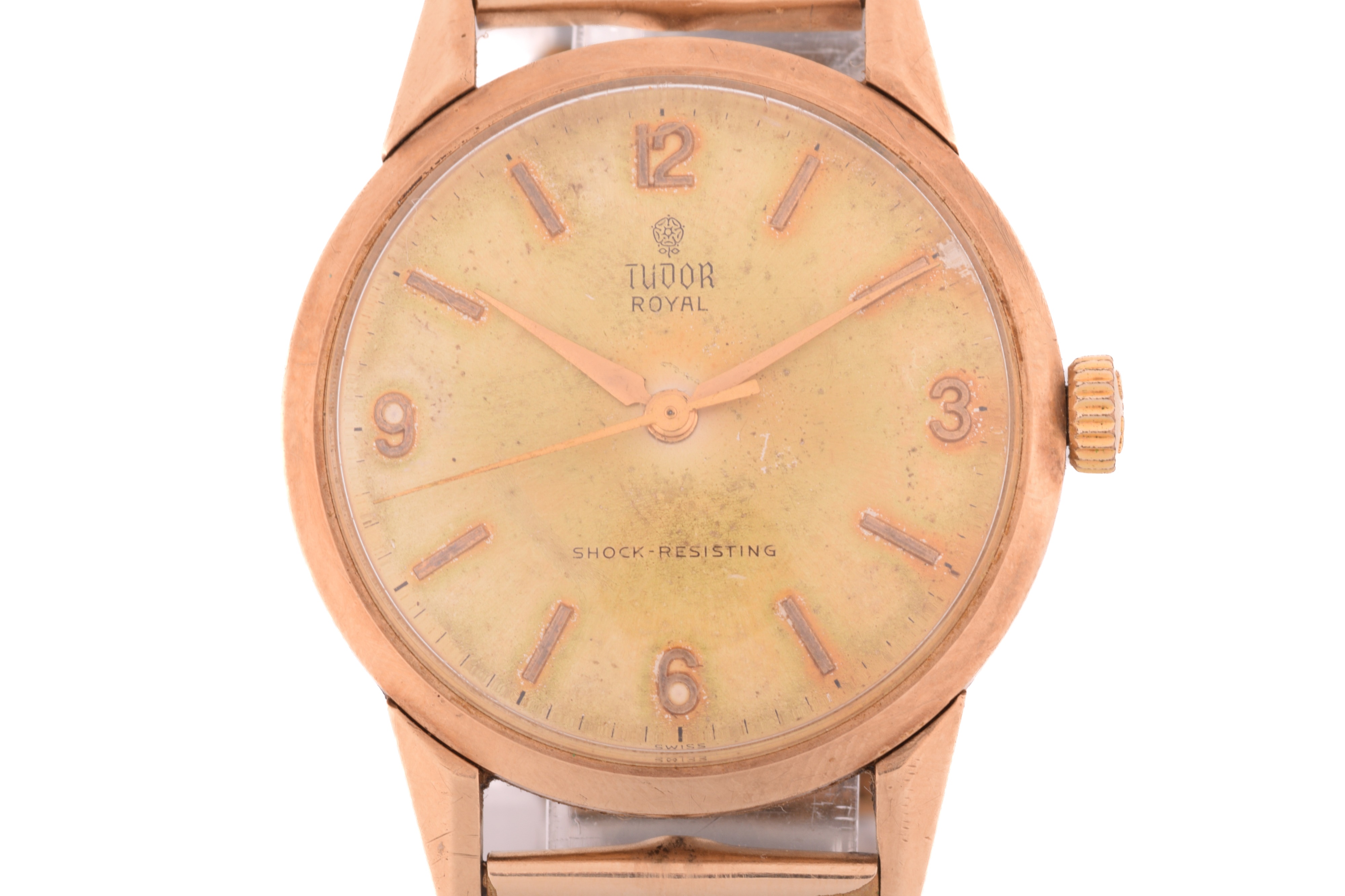 Lot 277 - A Tudor Royal 9ct automatic gentleman's
