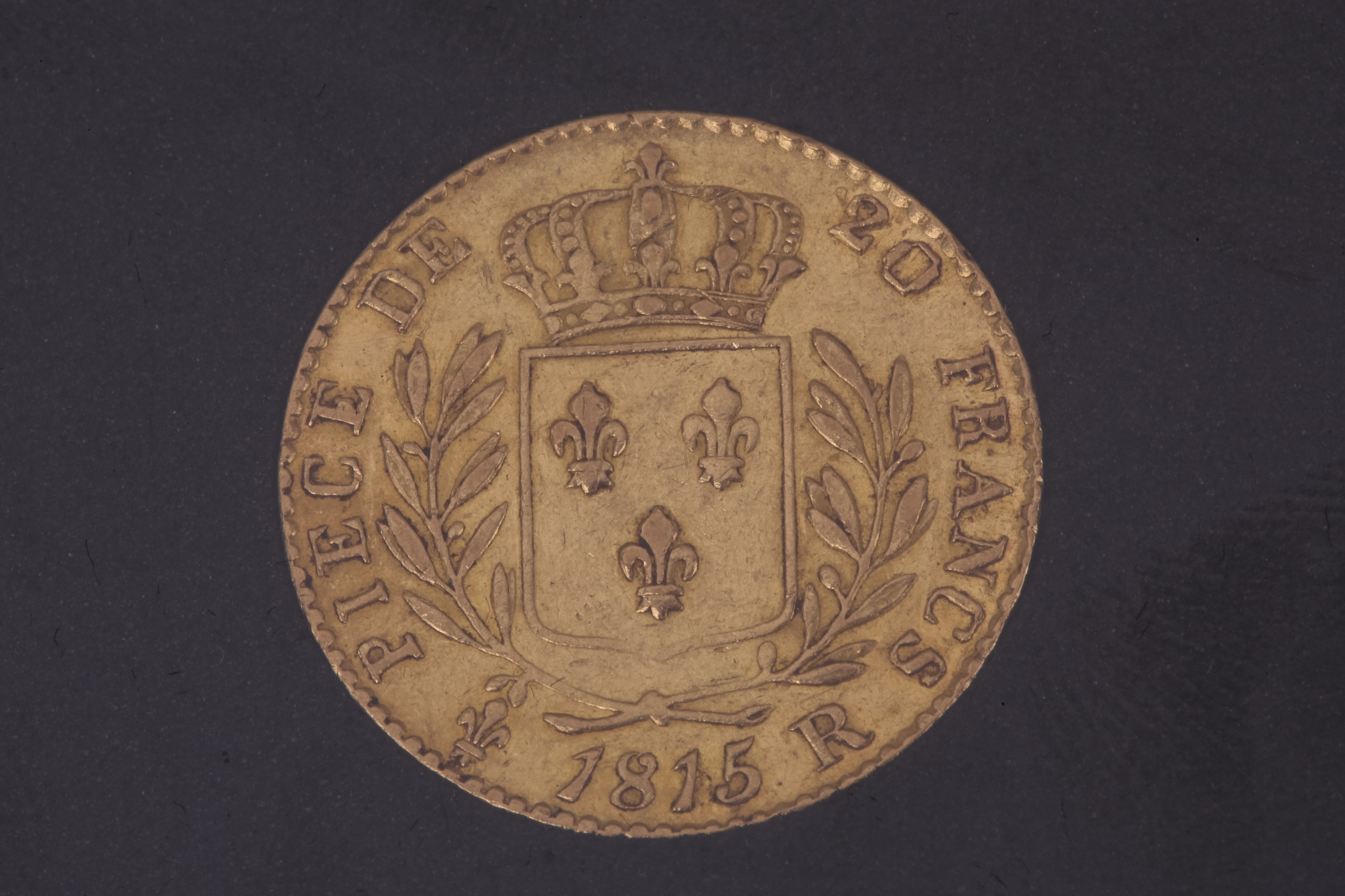 Lot 221 - An 1815 20 Francs (London Mint) King Louis