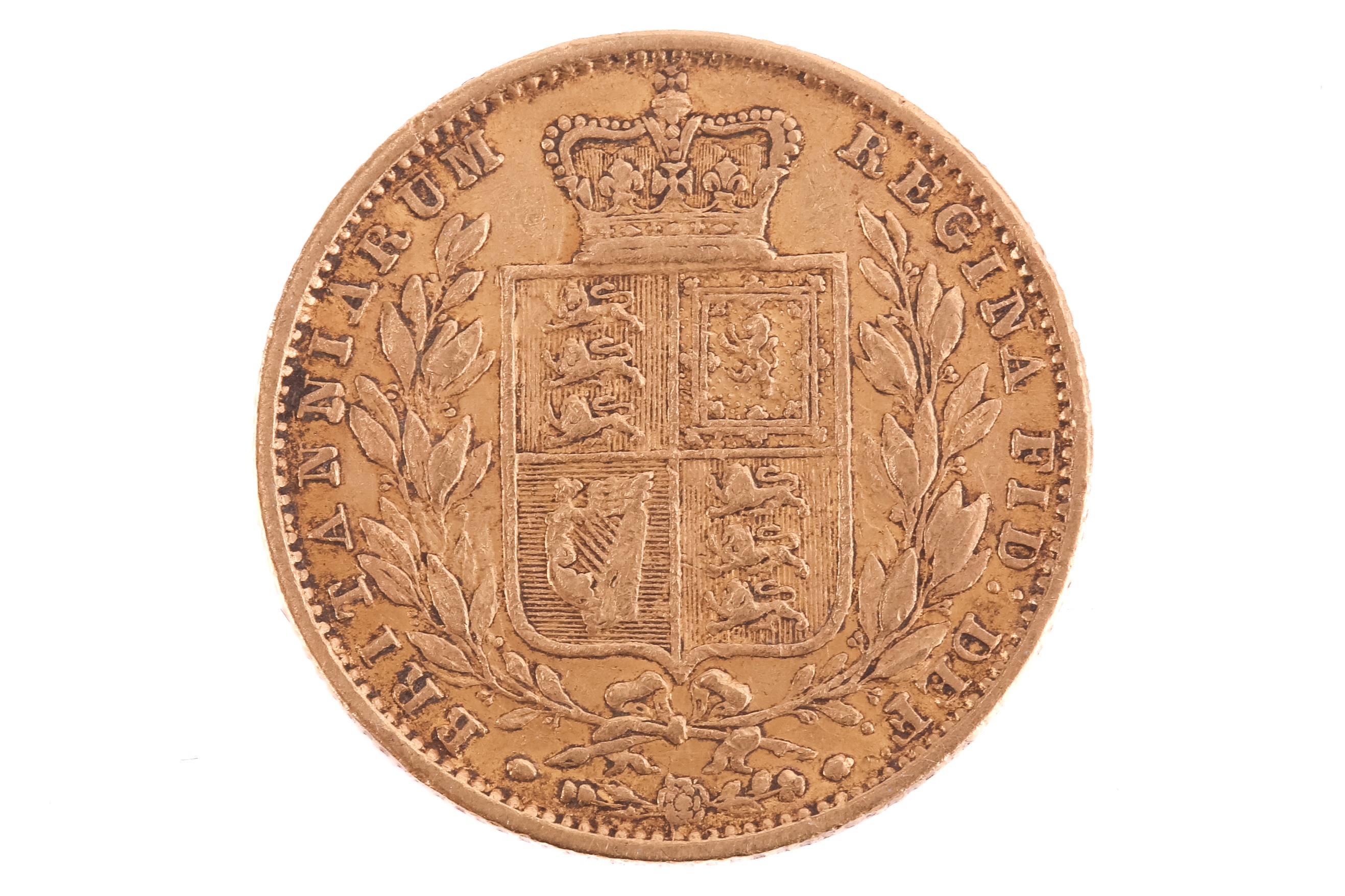 Lot 392 - An 1854 Queen Victoria full sovereign,