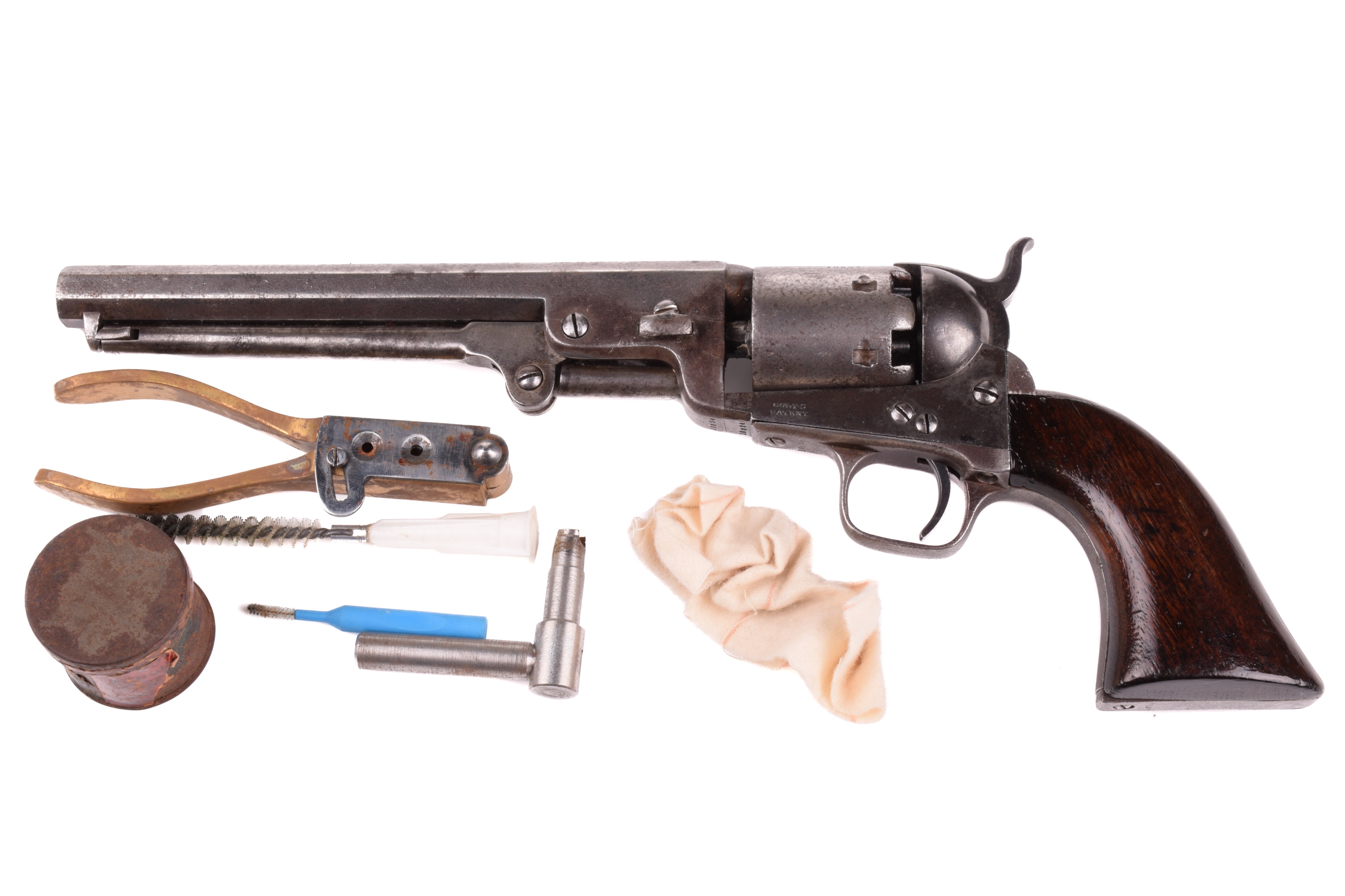 Lot 328 - A cased London-made Colt 1851 Navy pattern
