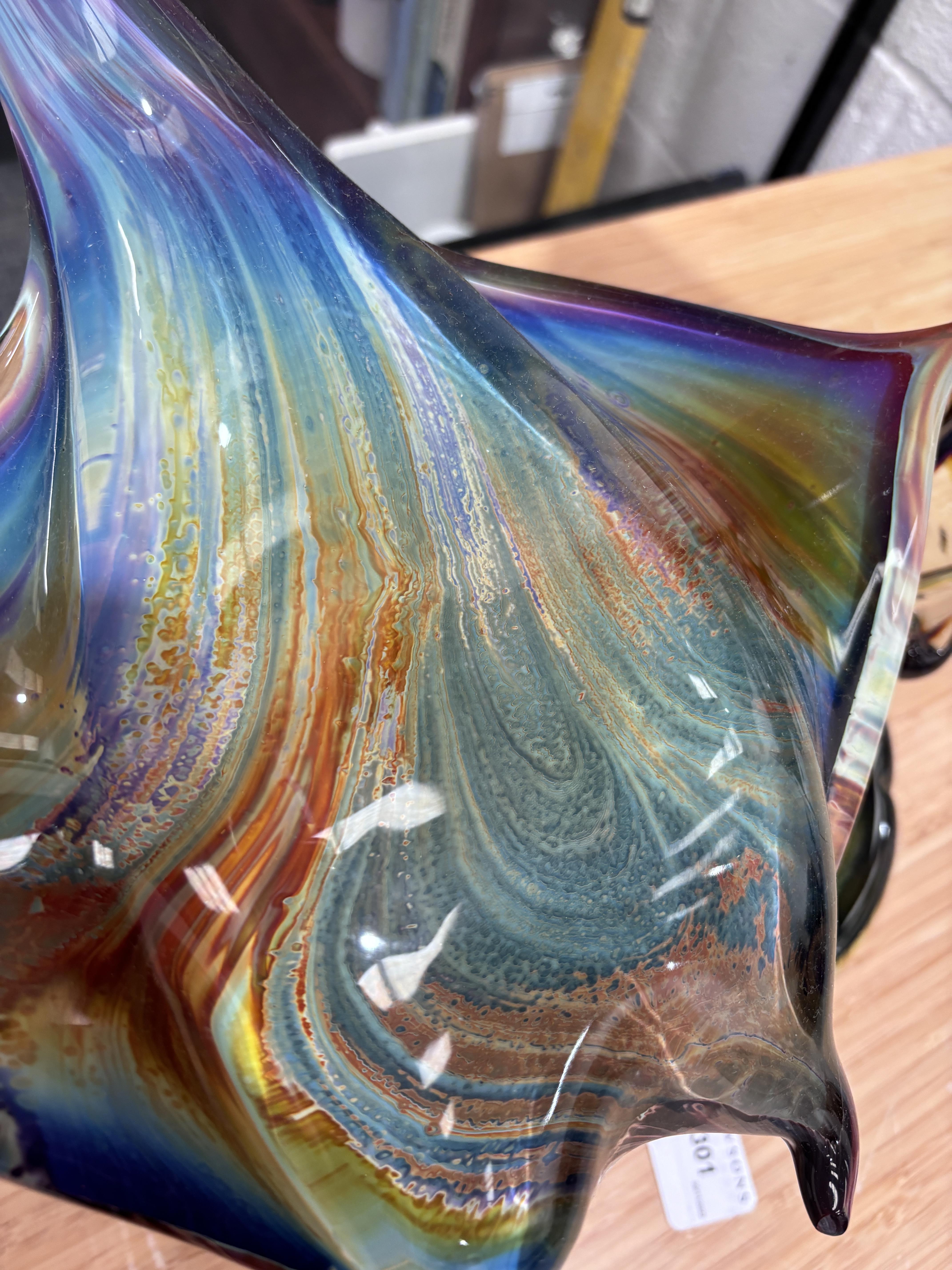 Lot 301 - Mirco Bastianello, Murano glass sculpture of