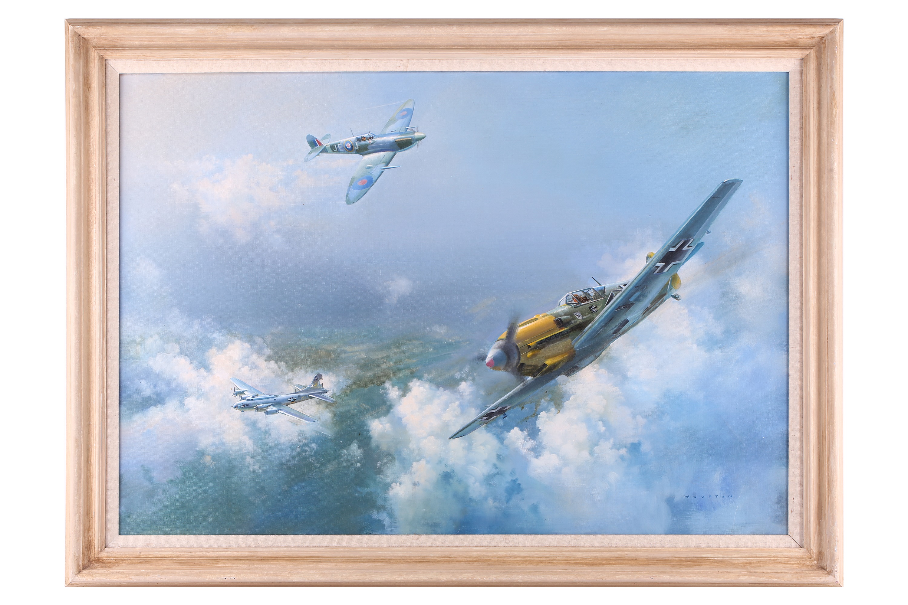 Lot 52 - Frank Wootton (1914-1918), 'The Straggler',