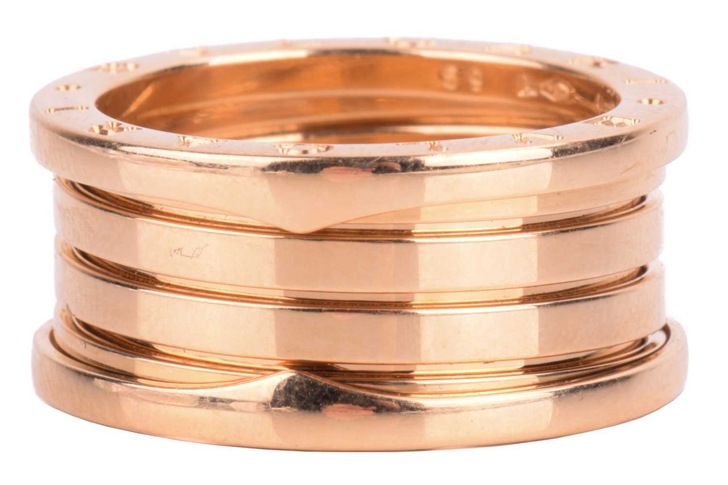 Lot 291 - Bulgari - a B.zero1 ring in yellow metal,