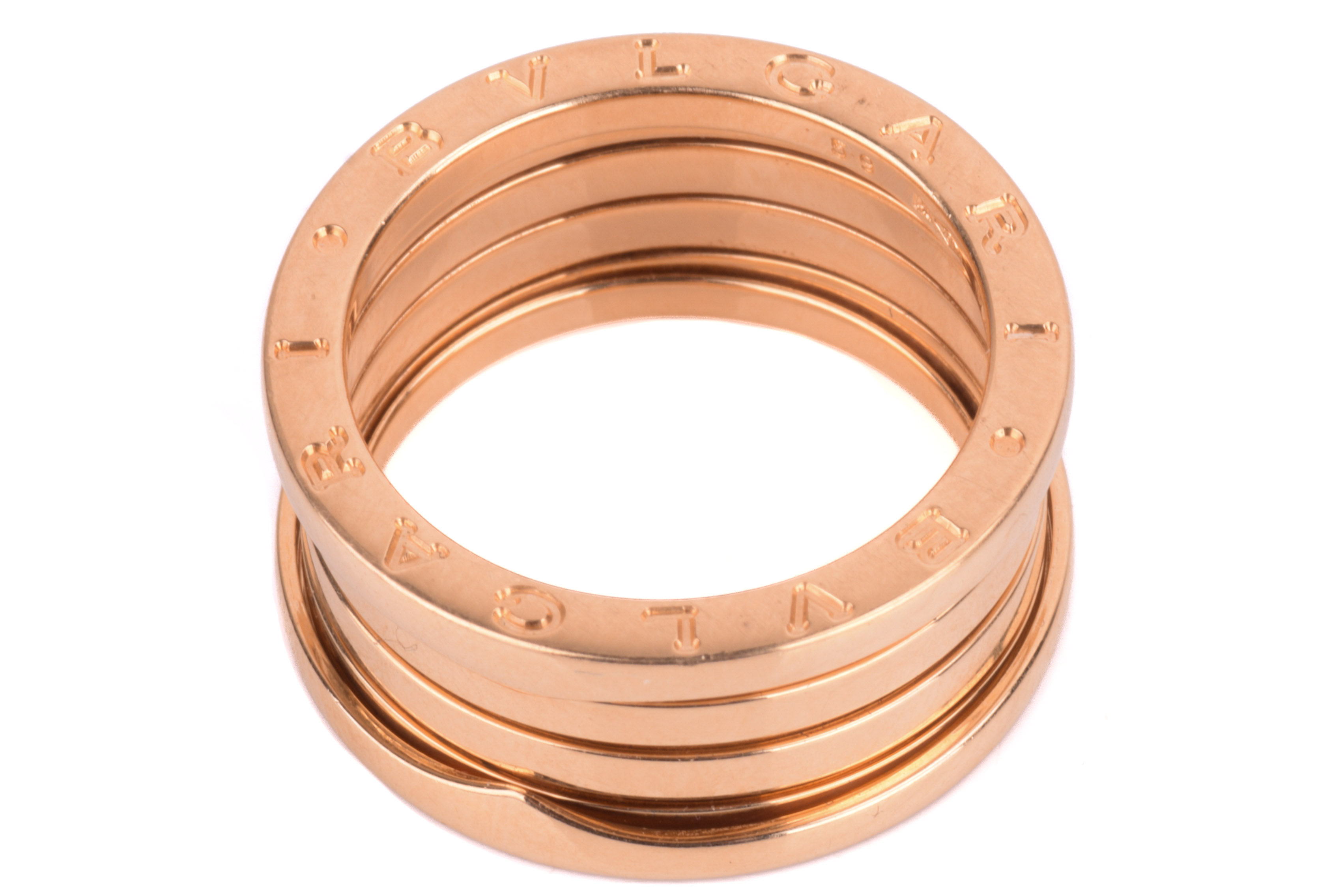 Lot 291 - Bulgari - a B.zero1 ring in yellow metal,