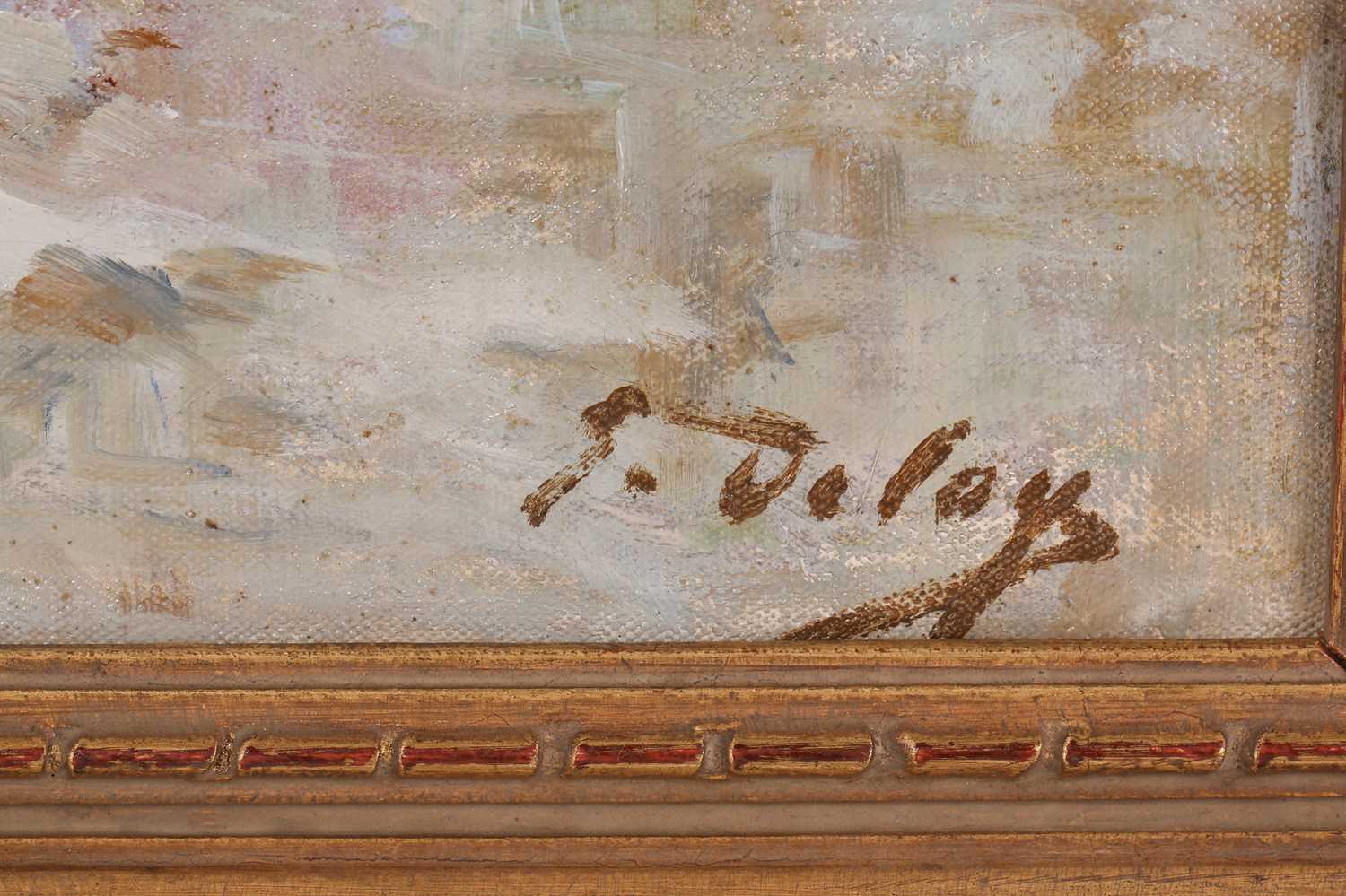 Lot 6 - Georges Deloy (1855 - 1930) French, Winter