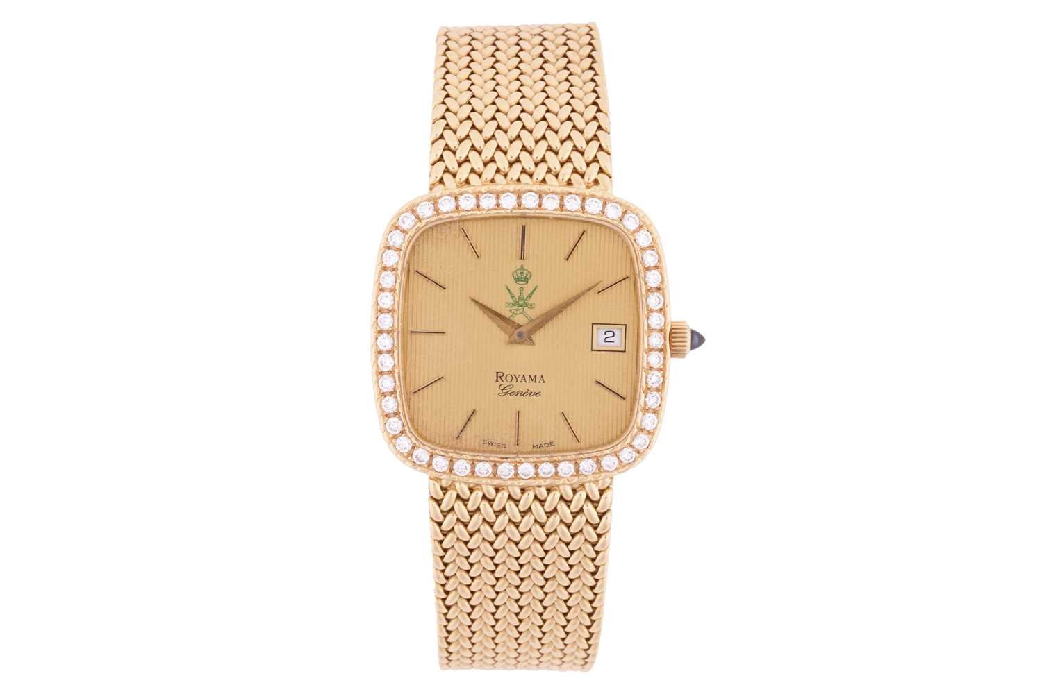 Lot 243 - A Royama Automatic double signed Khanja dial