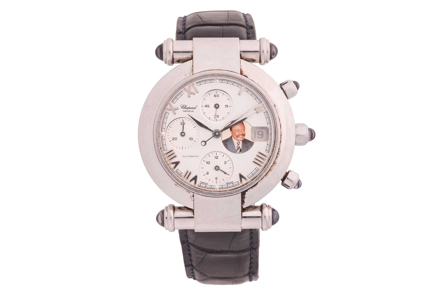 Lot 232 - A Chopard Imperial Chronograph wristwatch.