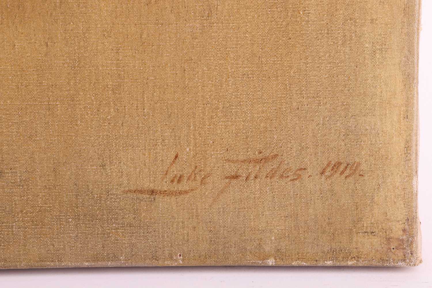 Lot 12 - Samuel Luke Fildes RA (1843-1927) British,