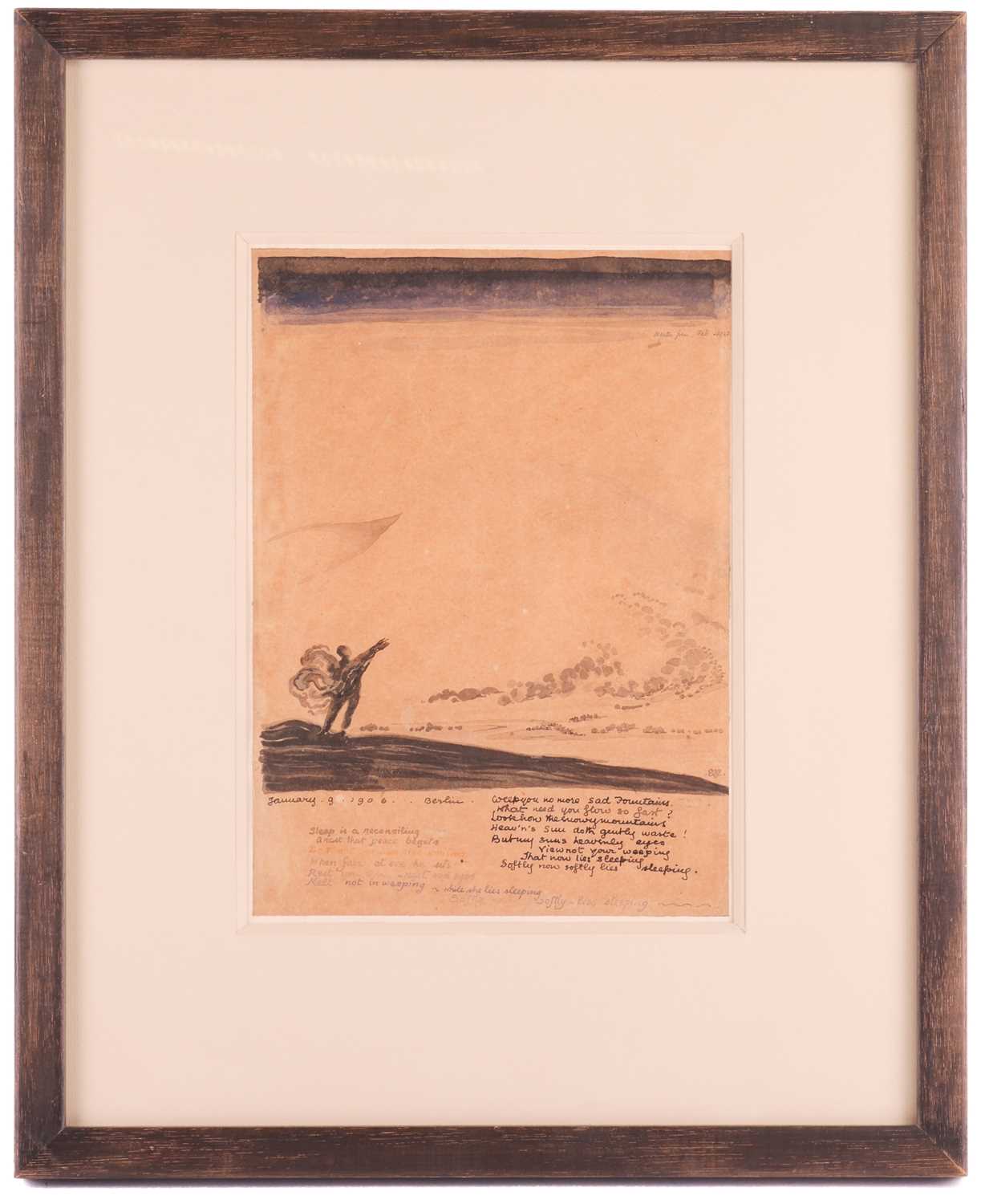 Lot 167 - Edward Gordon Craig (1872-1966), 'Weep You