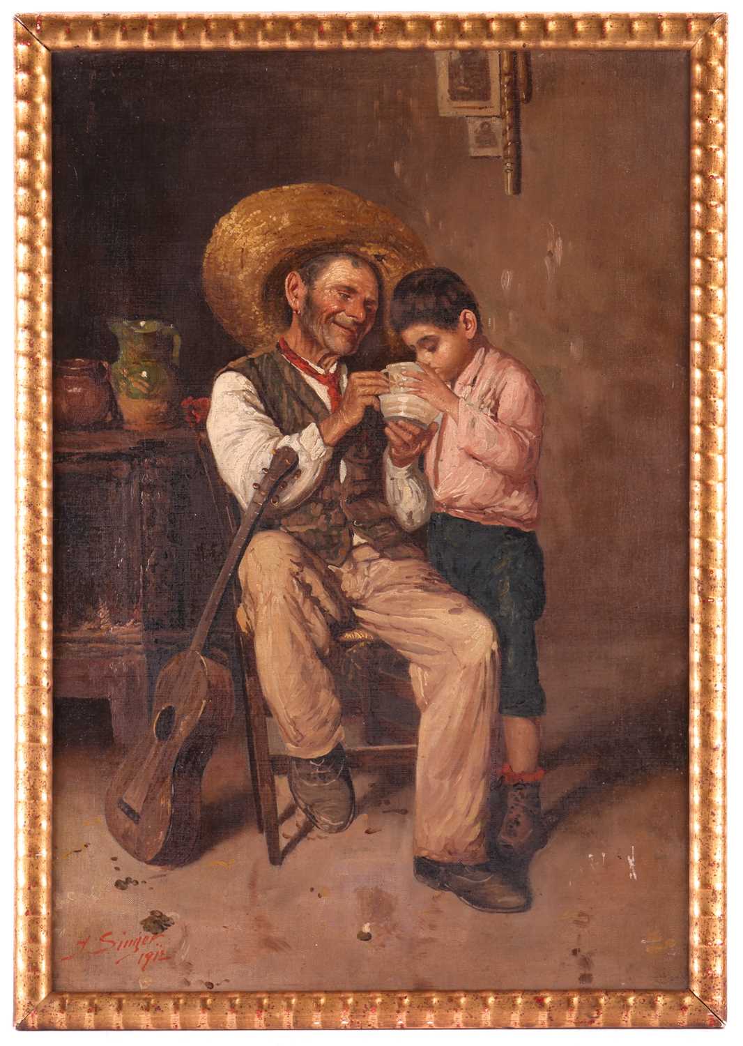 Lot 38 - Julius Singer, (1891-1979) Austrian,