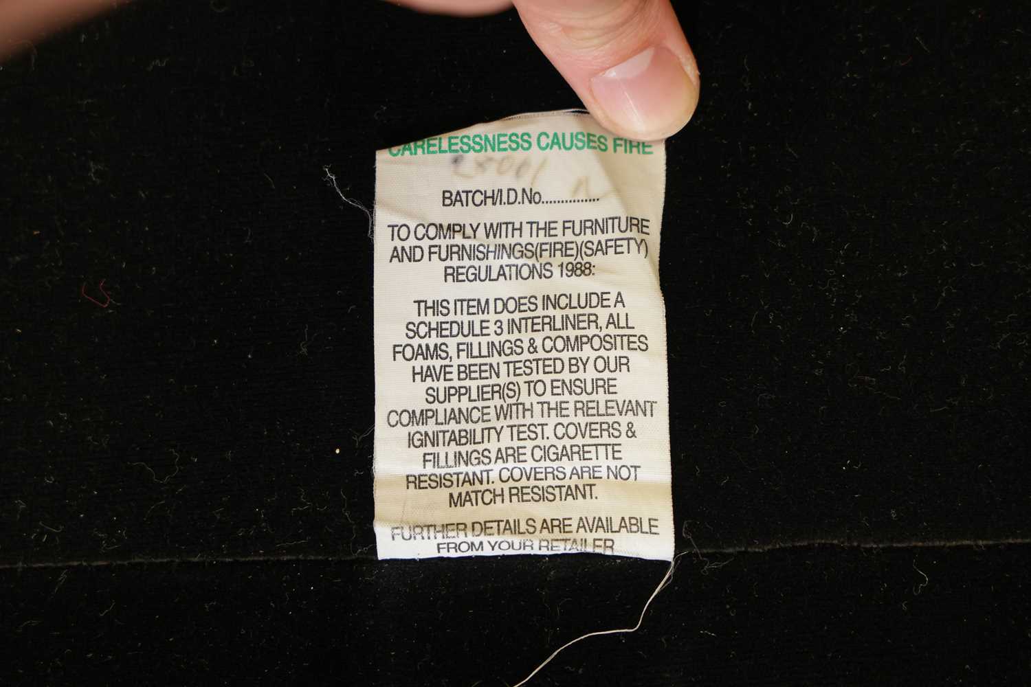 Lot 107 - Gascoigne Designs; a two-seat sofa, with