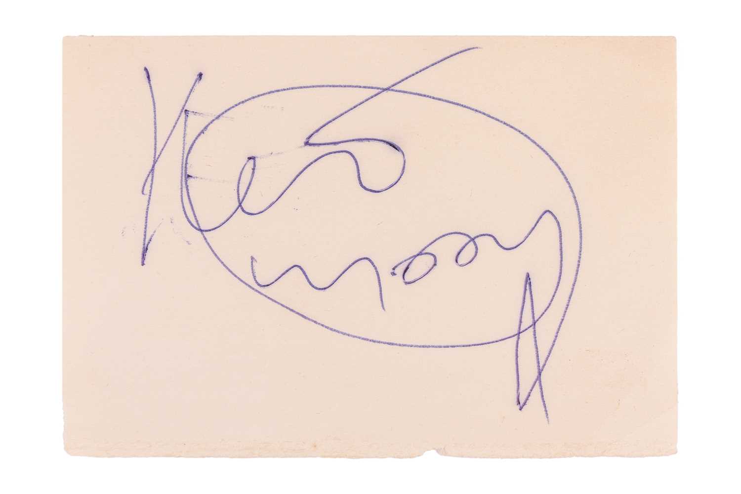 Lot 35 - Keith Moon (1946-1978) English musician and