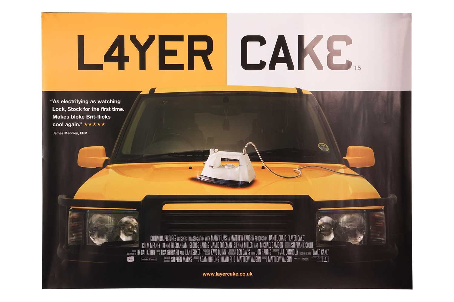 Lot 229 - Layer Cake (2004) British Quad, 40 x 30