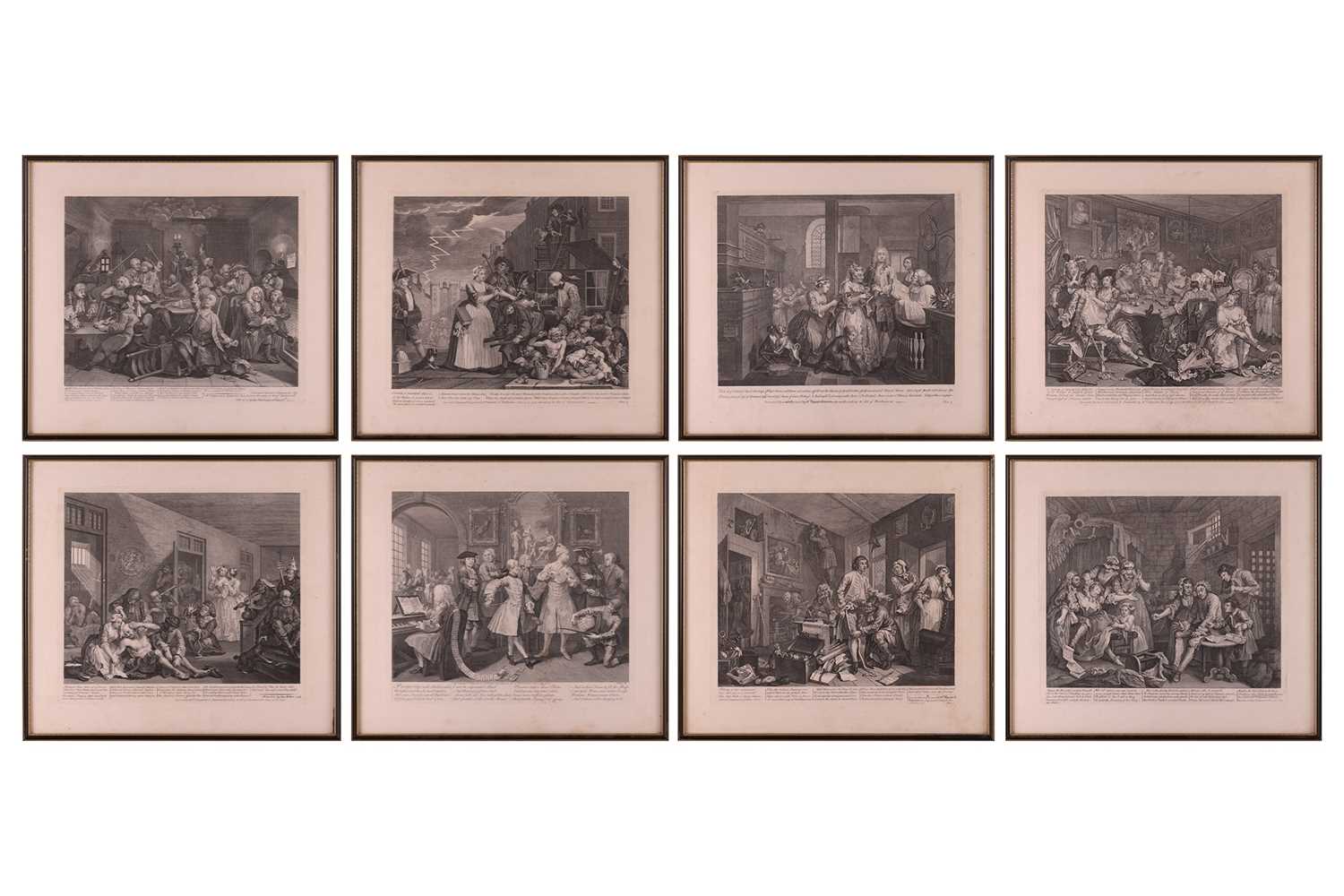 Lot 37 - After William Hogarth (1697 - 1764), The Rake'