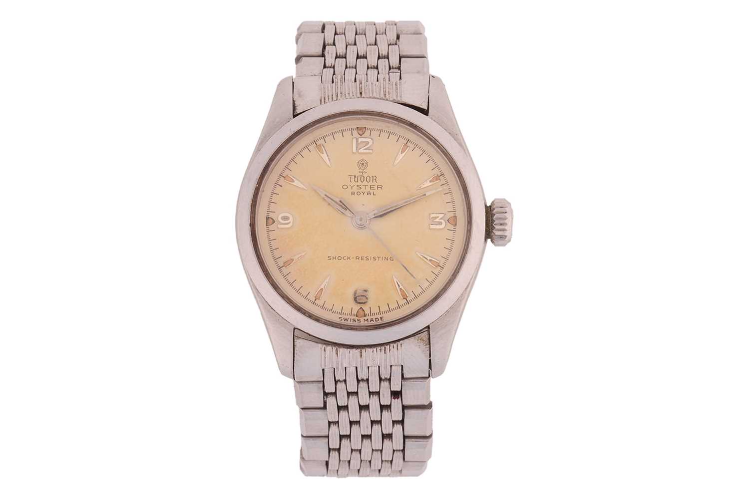 Lot 142 - A Tudor Oyster Royal Gentleman's Wristwatch