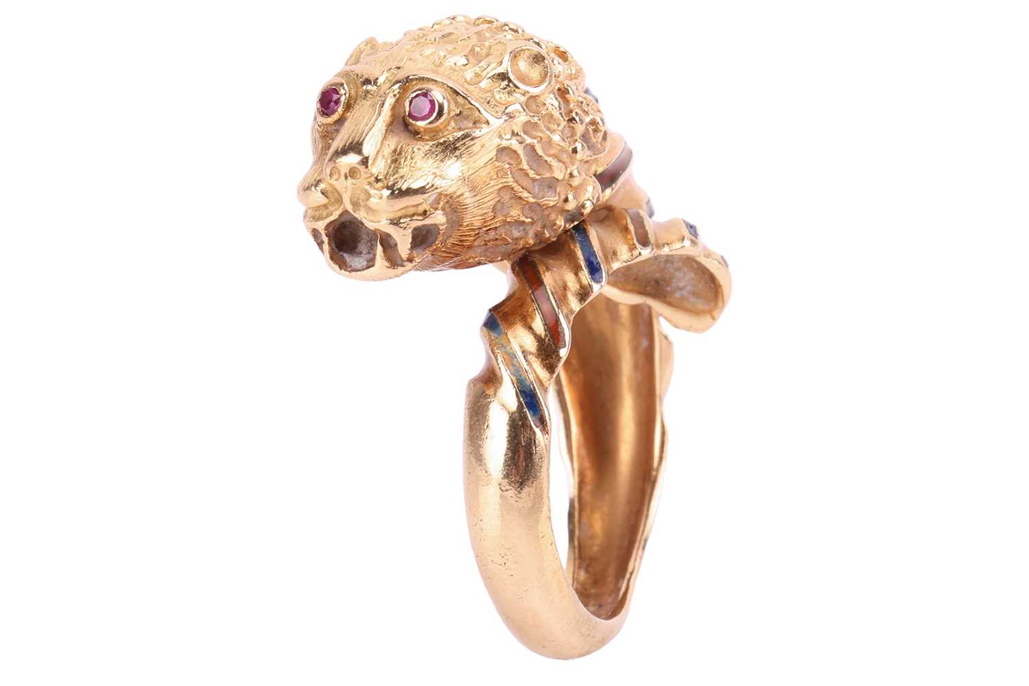 Lot 82 - A chimera ring in the style of Ilias