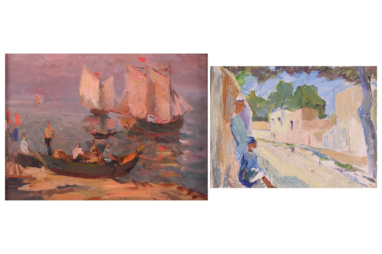 Lot 38 - David Rubinstein (1902-1989), ‘Off the Port