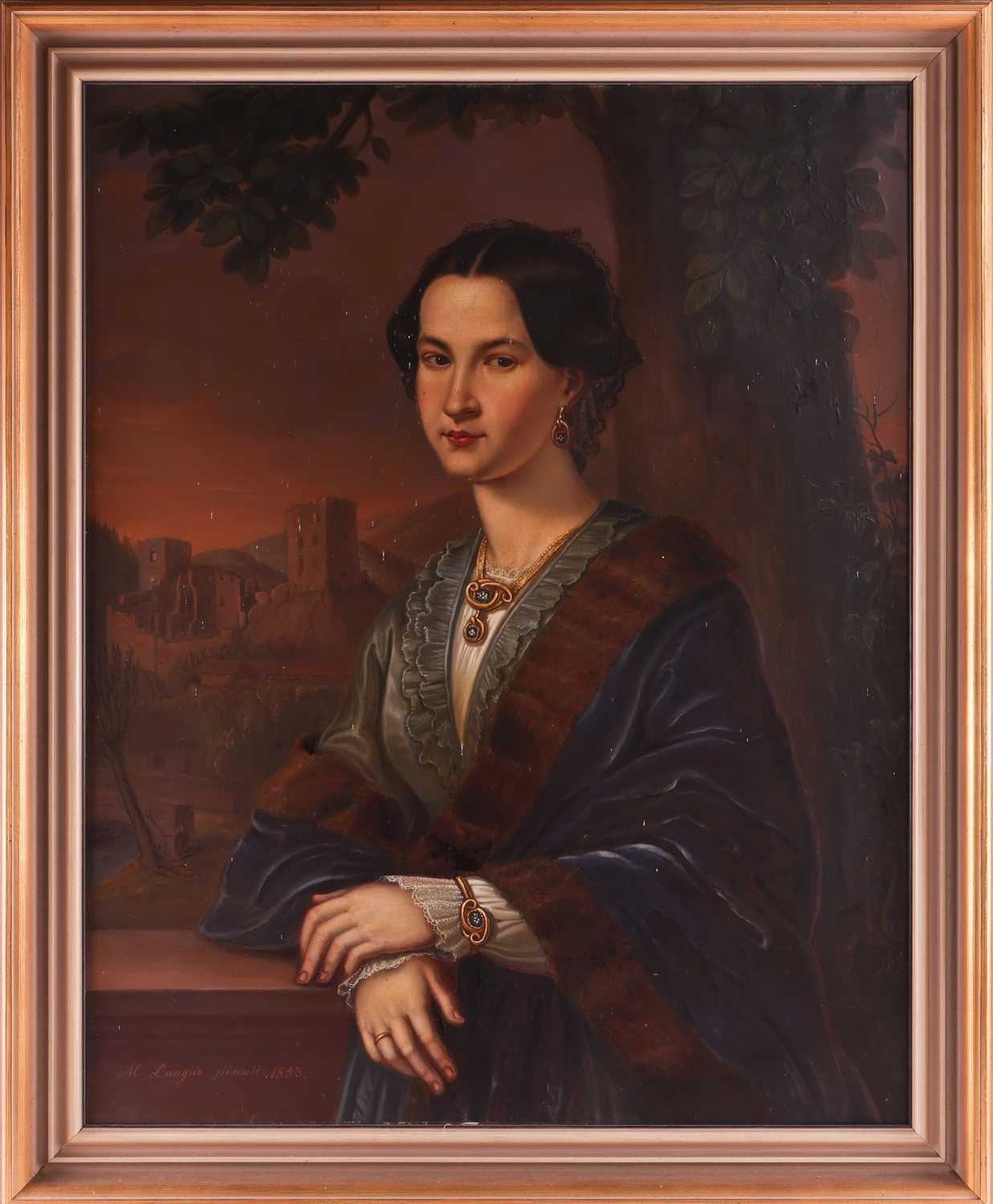 Lot 5 - Matevž Langus (Slovenian 1792-1855), Portrait