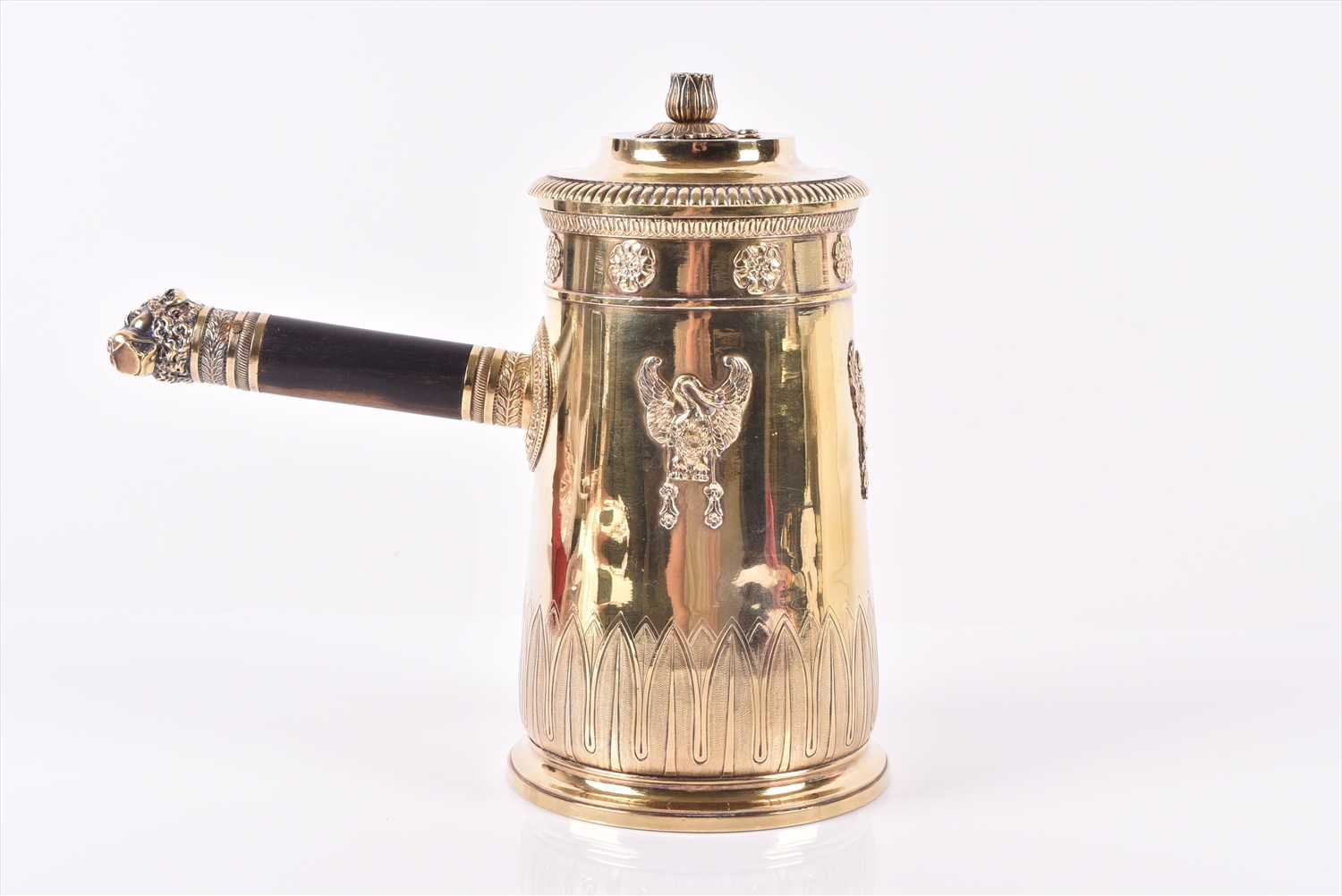 Lot 784 - An early 19th century French silver gilt