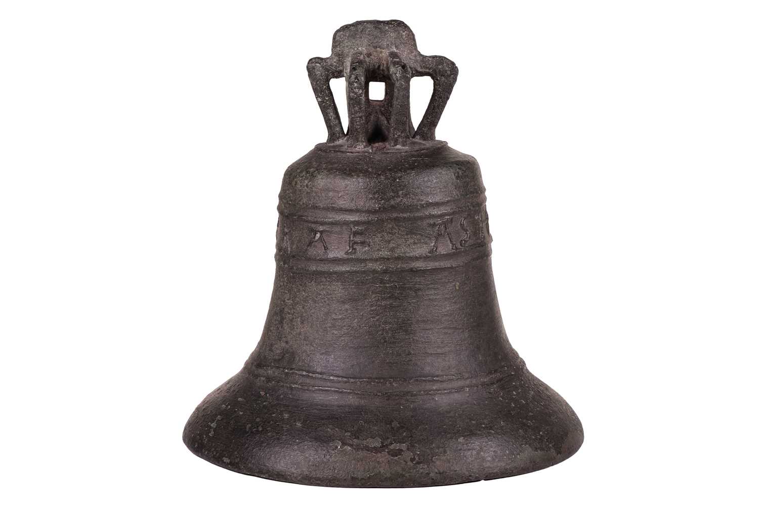 Lot 156 - A 17th century bronze church bell, maker