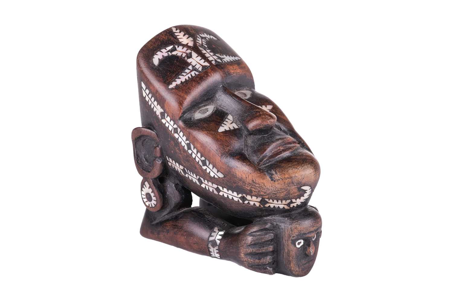Lot 48 - A Melanesian, Solomon Island Nguzu Nguzu (war