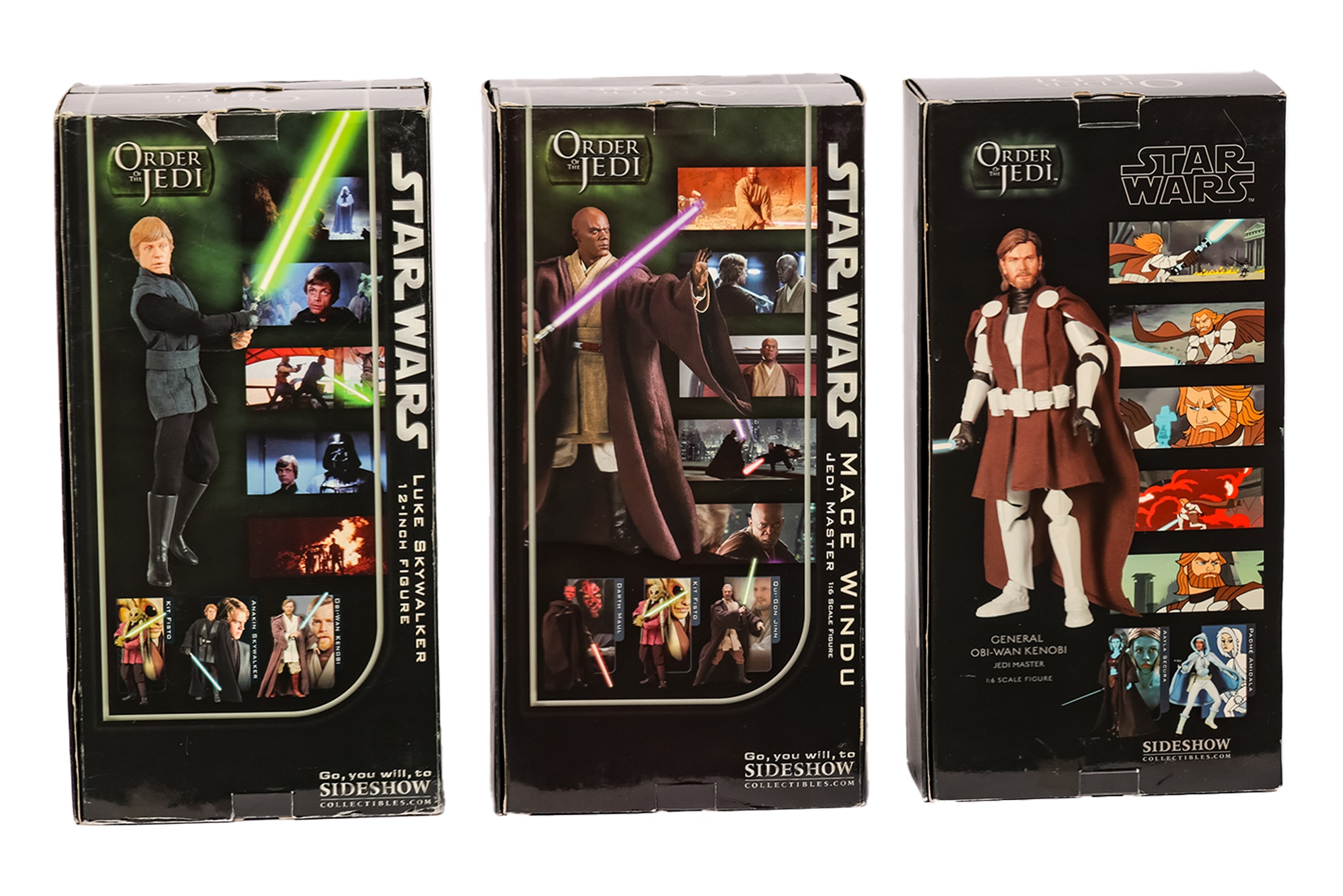 Lot 83 - A Star Wars Sideshow Mace Windu Jedi Master 1: