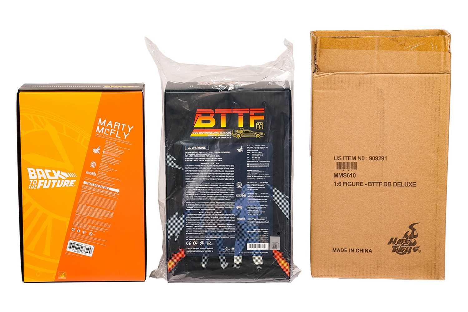 Lot 108 - A Hot Toys Back to The Future Marty McFly