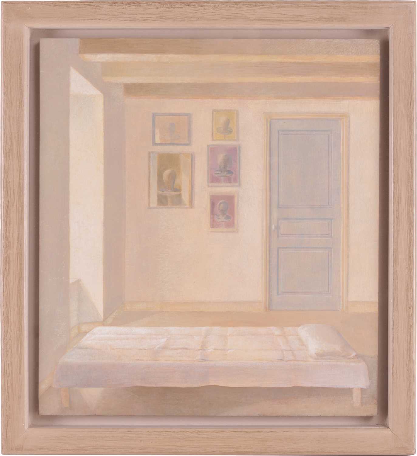 Lot 24 - David Tindle (British b. 1932) Room signed,