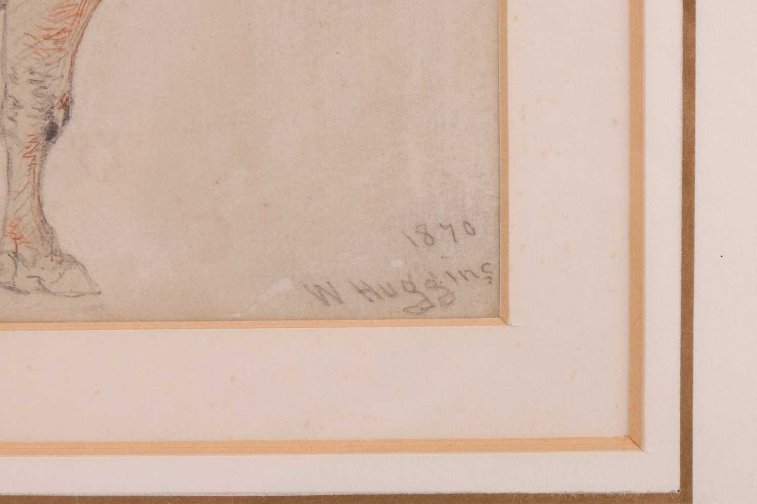 Lot 15 - William Huggins (British 1820-1884) Study of