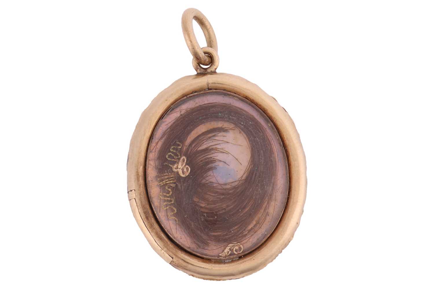 Lot 242 - An early 19th century mourning portrait