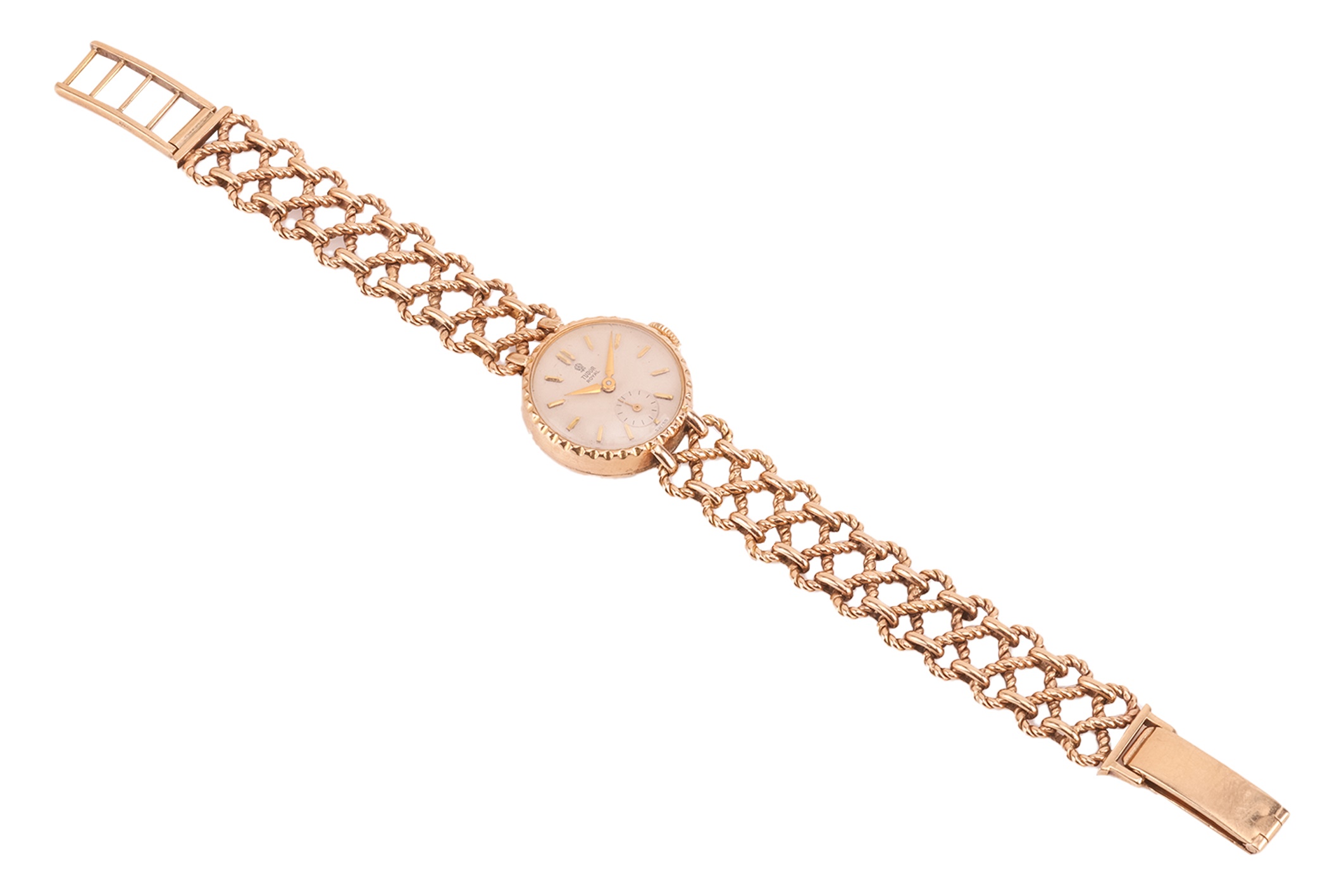 Lot 315 - Tudor 9ct Gold Dress Watch Reference: 307204