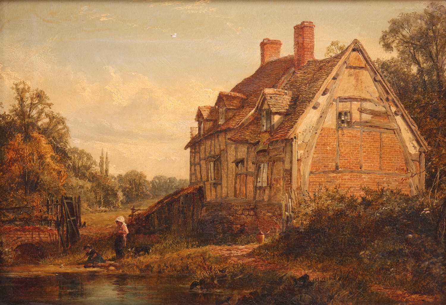Lot 45 - David Bates (British 1840/41-1921) Cottage