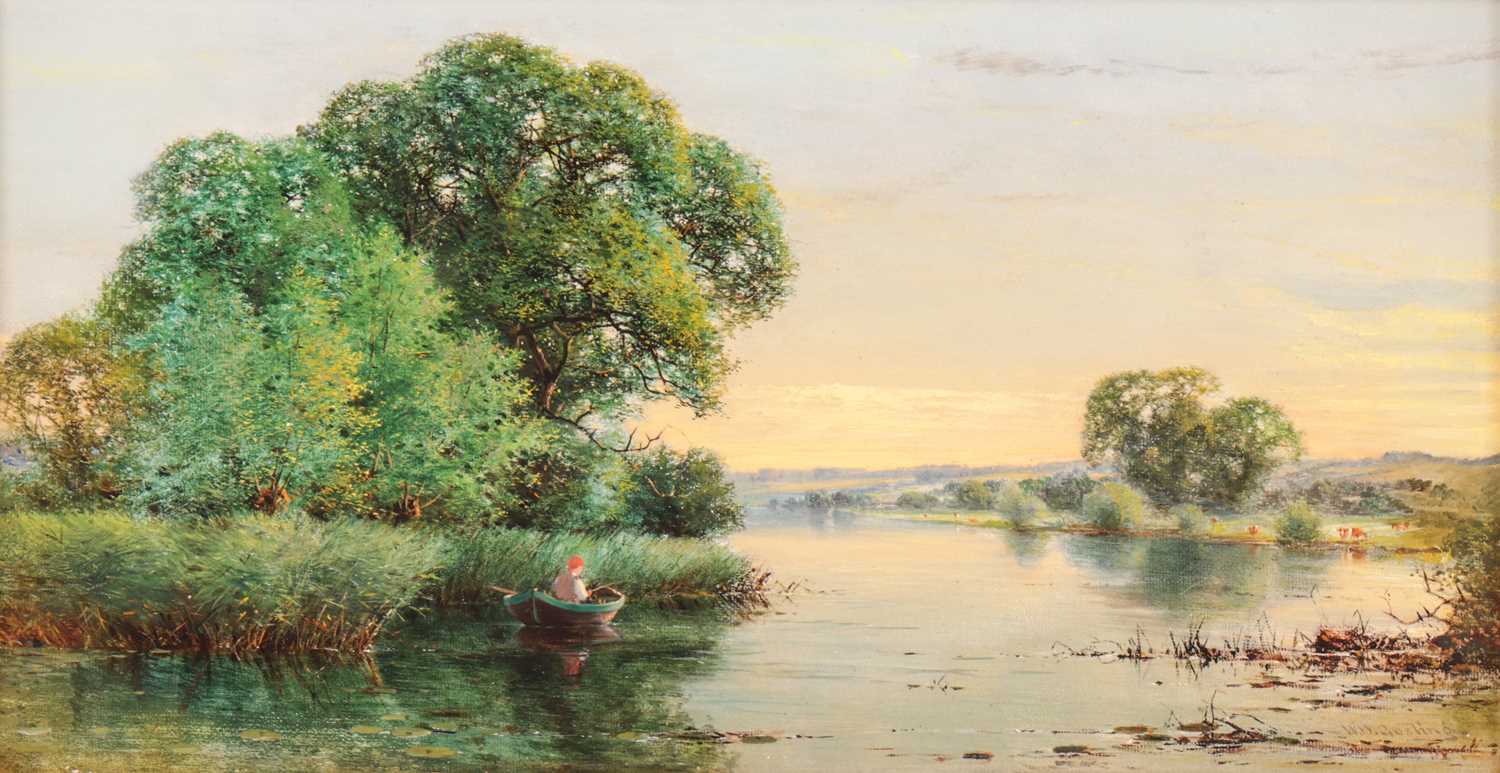 Lot 131 - William W. Gosling (British 1824-1883) The