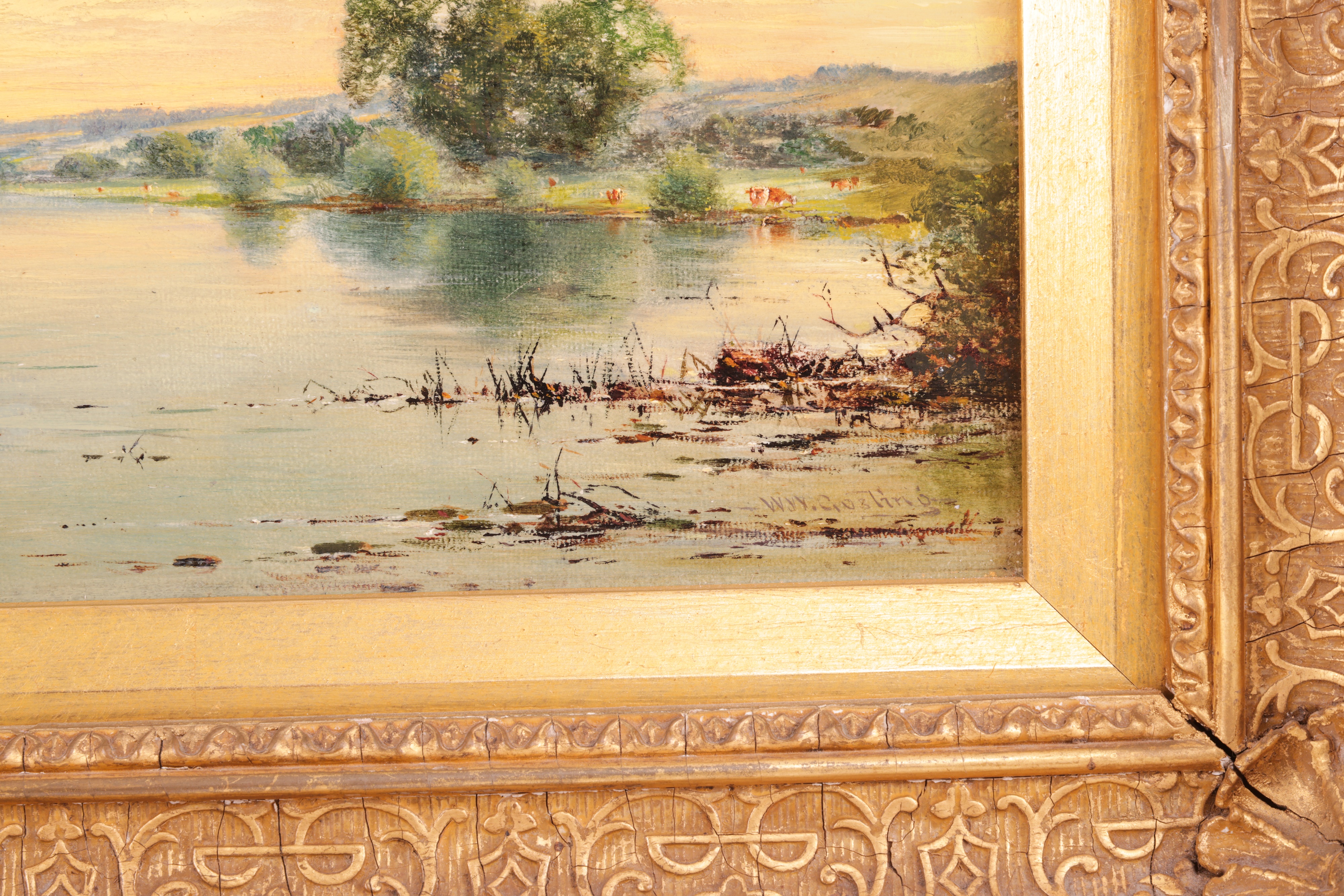 Lot 131 - William W. Gosling (British 1824-1883) The