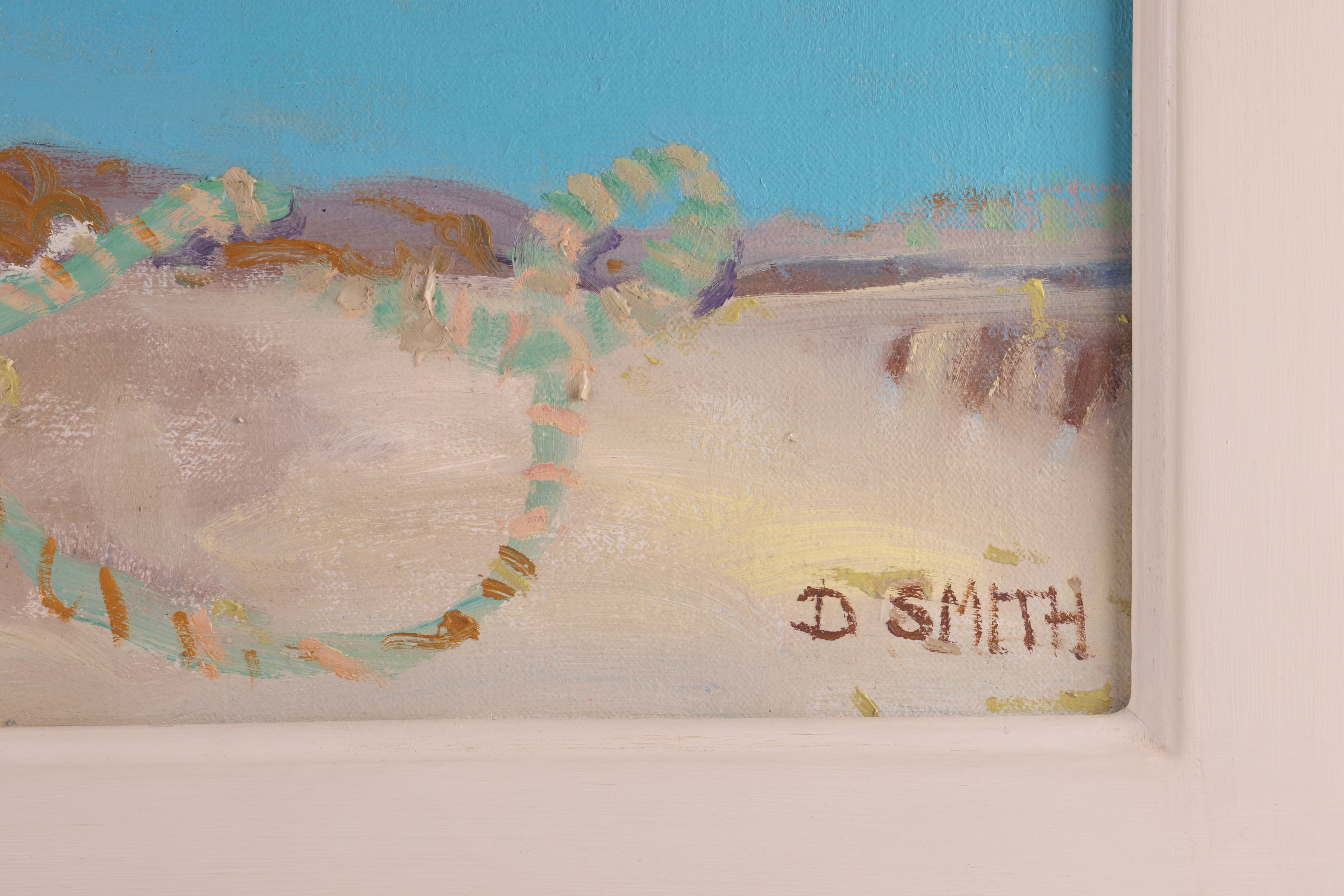 Lot 3 - David Smith (Scottish b.1957) Turquoise Sea,