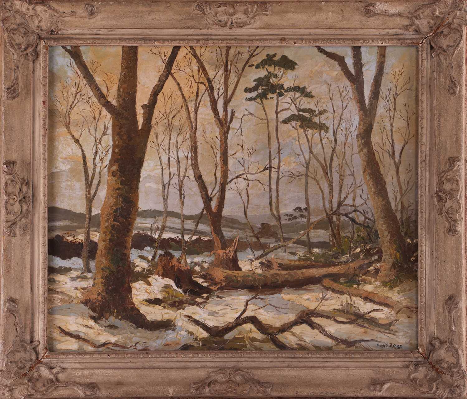 Lot 11 - Hugh E. Ridge (British 1899-1976) Winter